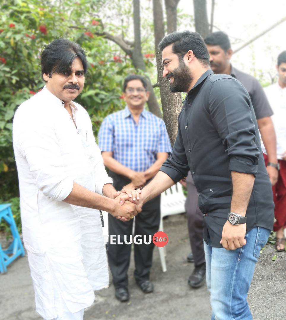 Jr NTR-Trivikram Movie Opening Photos