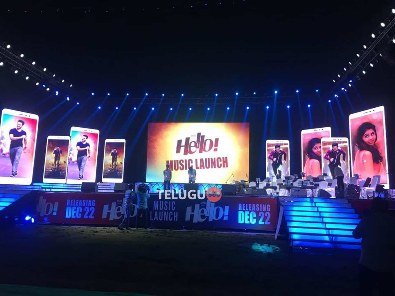 All set for Hello audio launch - Telugu360