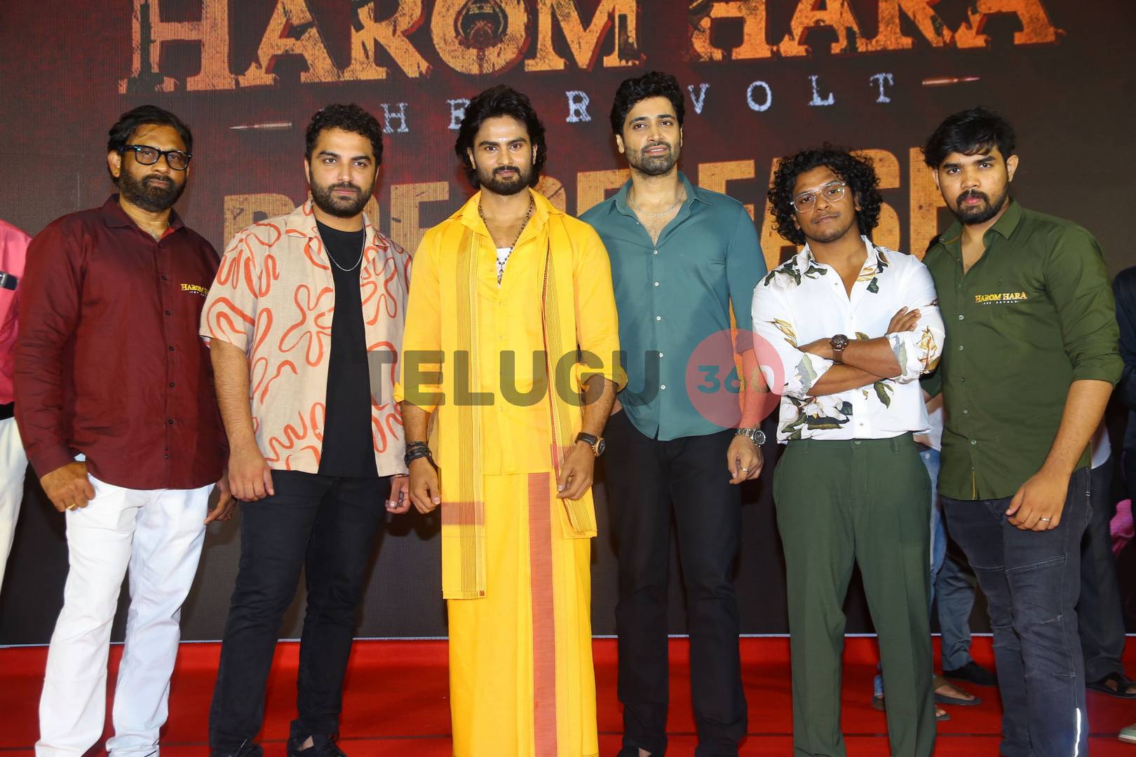 Harom Hara Pre release Event - Telugu360